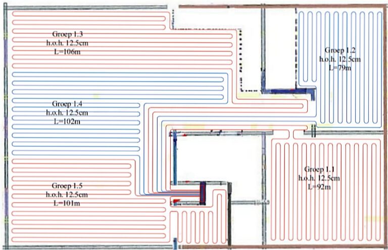 DBS14 - DROOGBOUW VLOERVERWARMING MONTAGE