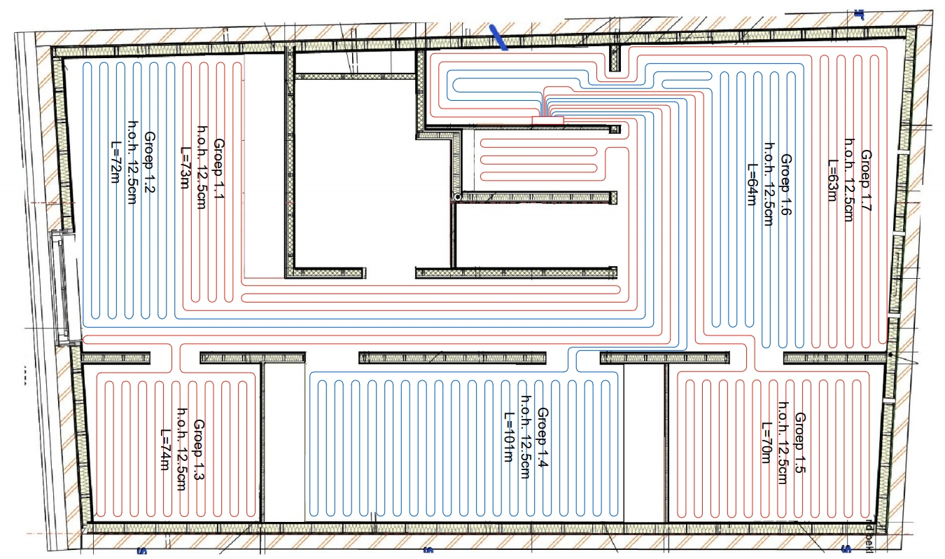 Legplan - DROOGBOUW VLOERVERWARMING MONTAGE